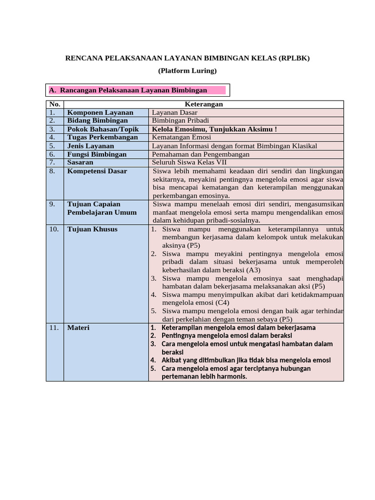 RPL BK Supervisi | PDF | Karier & Perkembangan