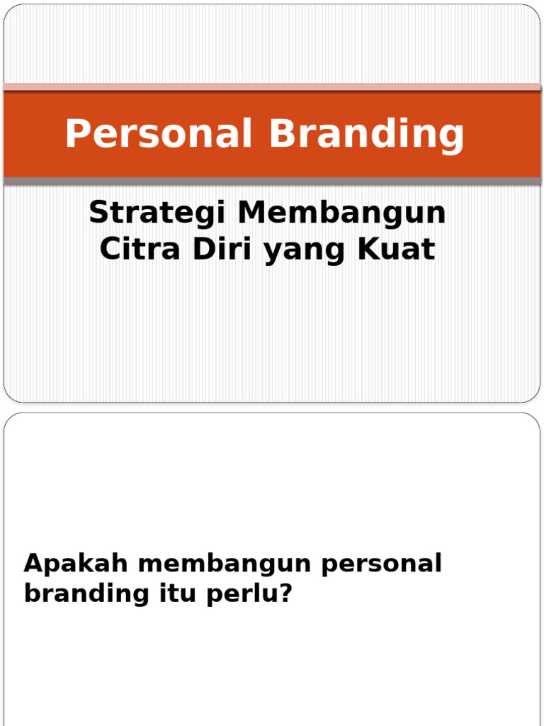 Personal Branding | PDF