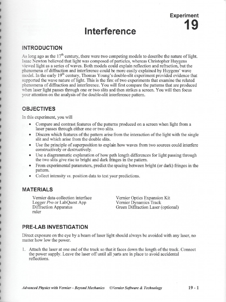 19 Interference | PDF