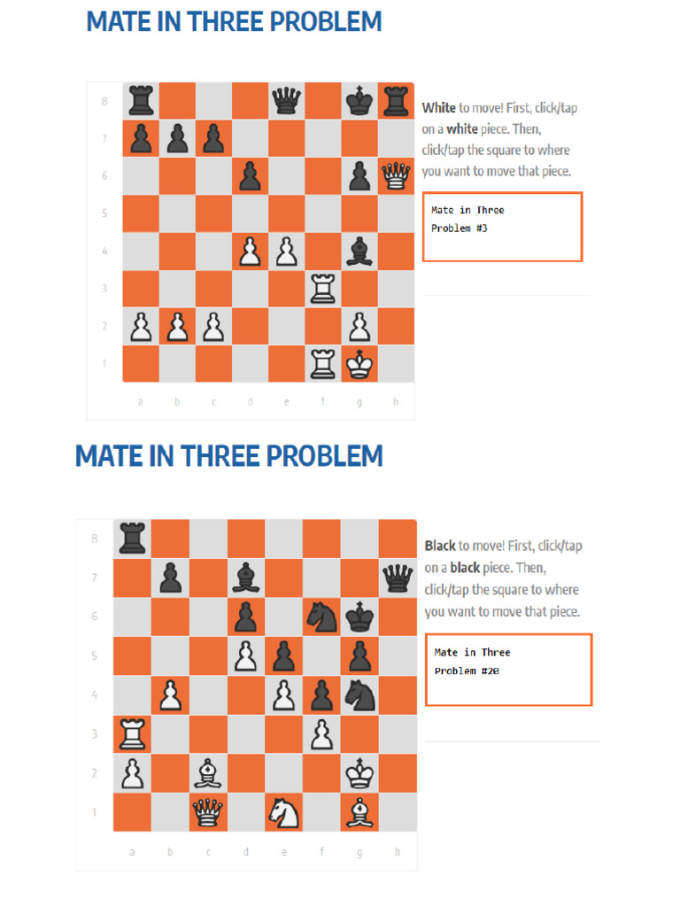 Chess Puzzles-Sep 14-2024 | PDF