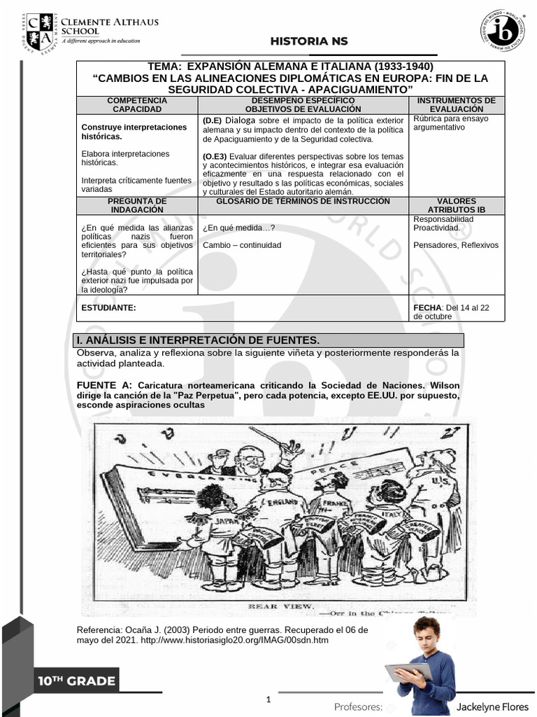 Expansión Alemana e Italiana (1933-1940) | PDF | Alemania nazi | Adolf ...