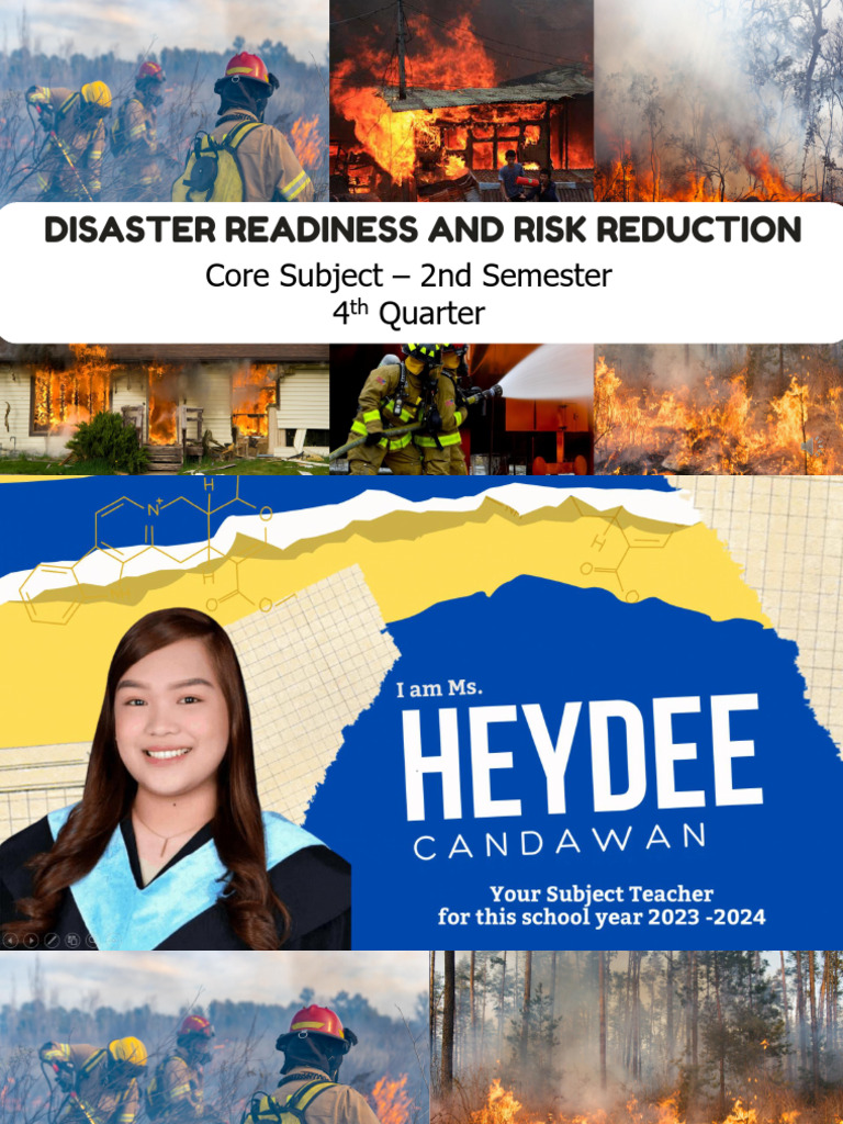 L4 - 4th Quarter DRRR Fire Hazards | PDF | Fires | Combustion