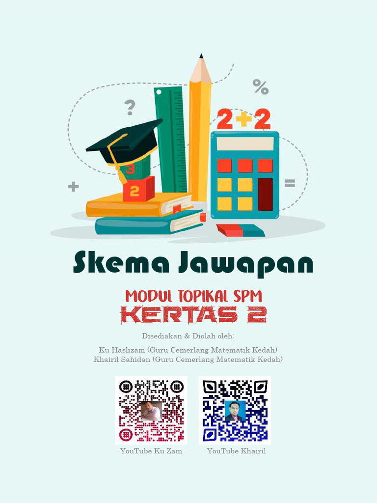 Skema Jawapan - Modul Topikal Kertas 2 SPM 2020 | PDF