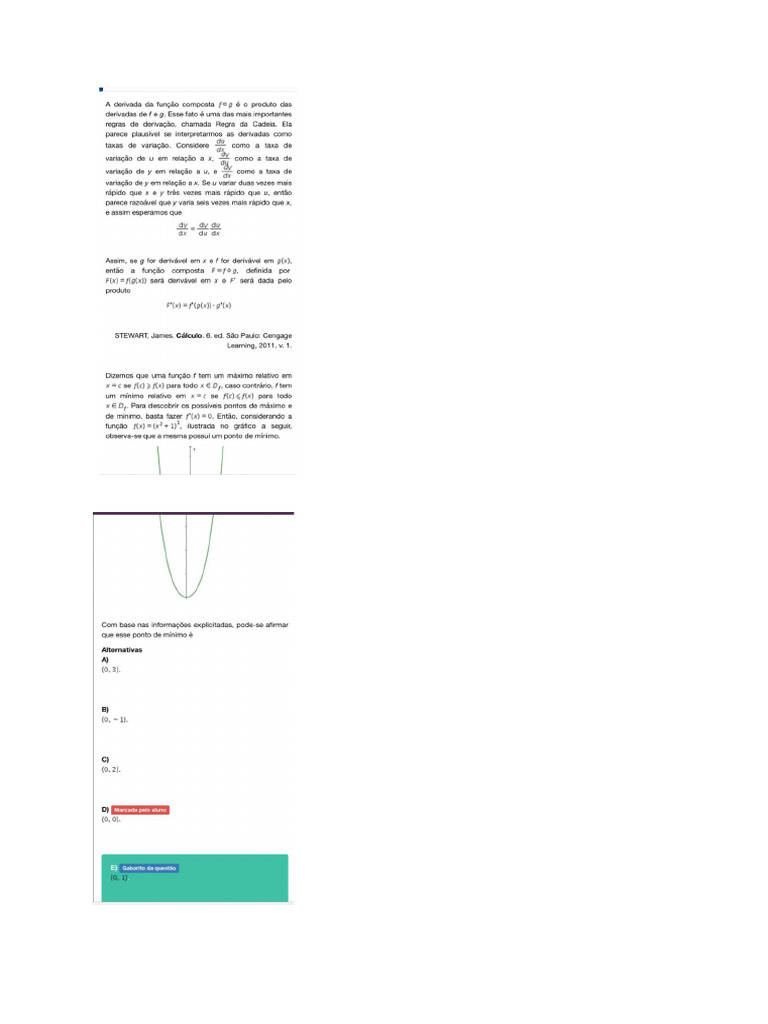 A2cálculo Diferencial e Integral I1 | PDF
