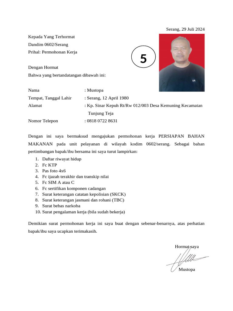 Kepada Yang Terhormat | PDF