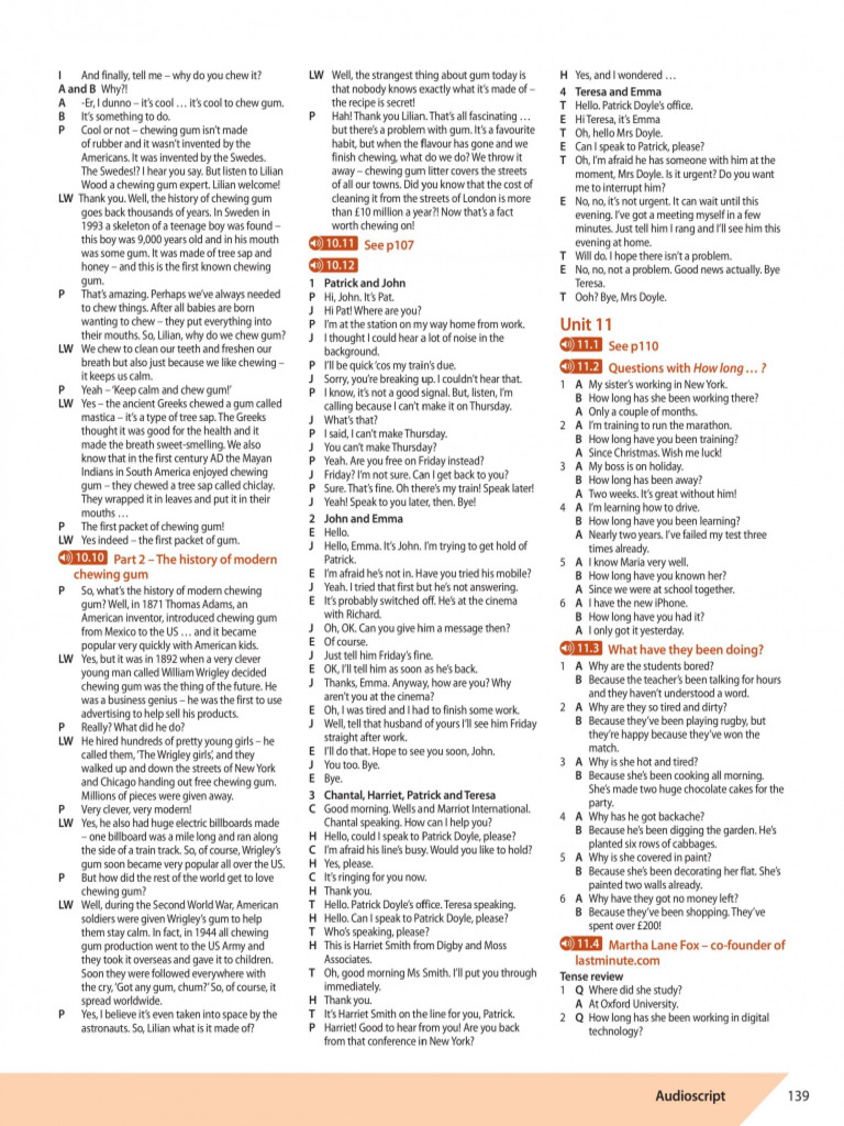 Headway Pre Intermediate Student S Book | PDF
