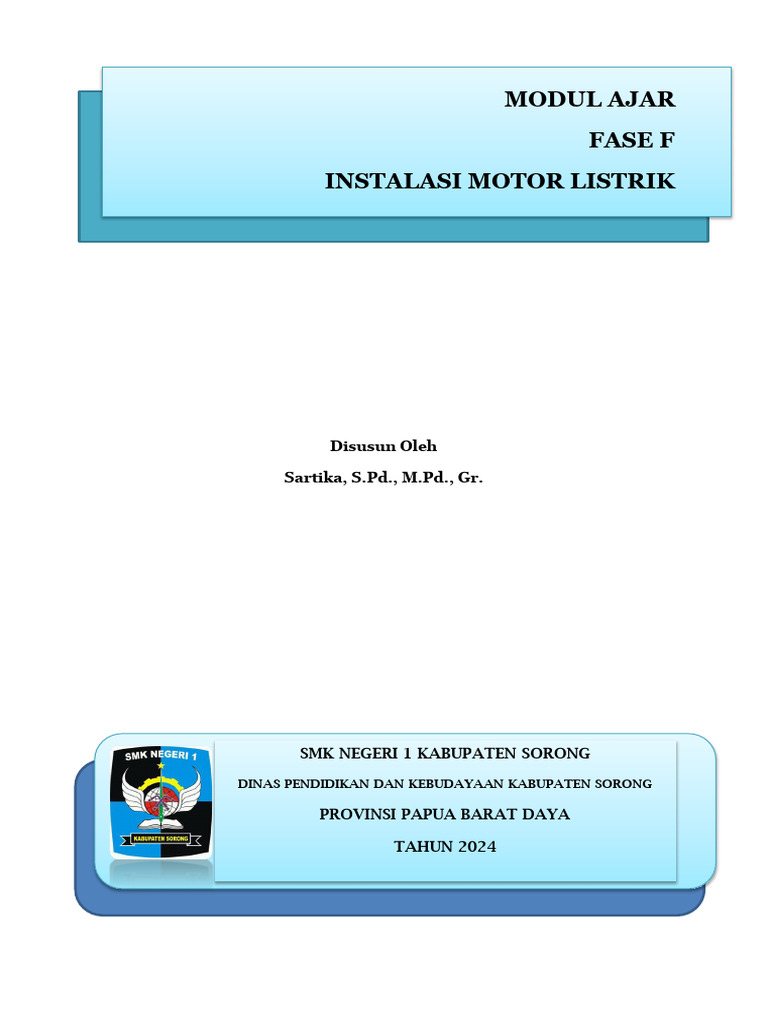 MODUL AJAR IML Fase F TITL FIX | PDF