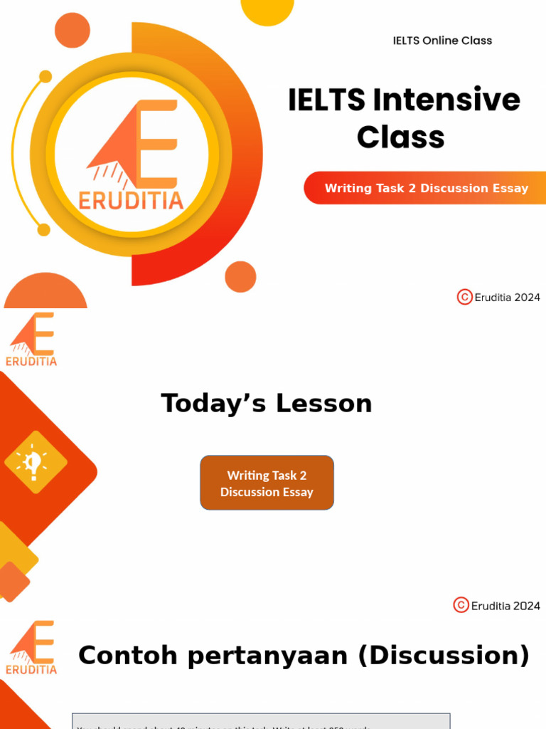 Writing Task 2 - Discussion Essay | PDF | Argument | Essays