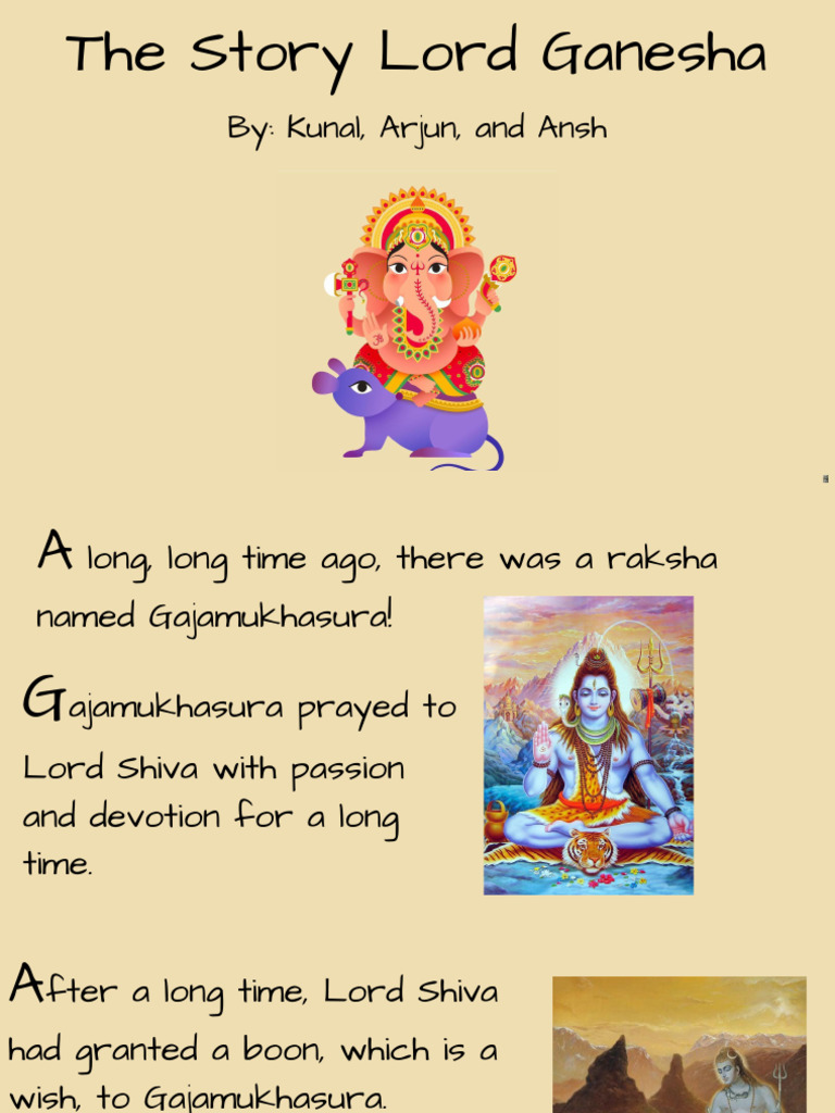 Lord Ganesha Project | PDF