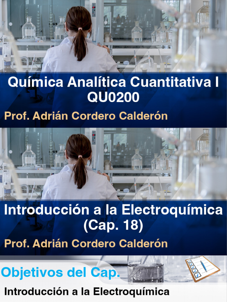 Introducción a la Electroquímica | PDF | Redox | Electrodo