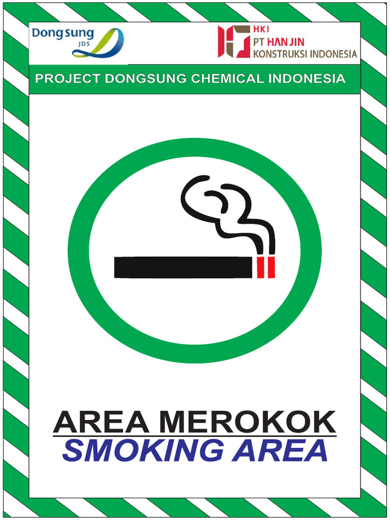 Sign Board A4 Merokok | PDF | Technology & Engineering