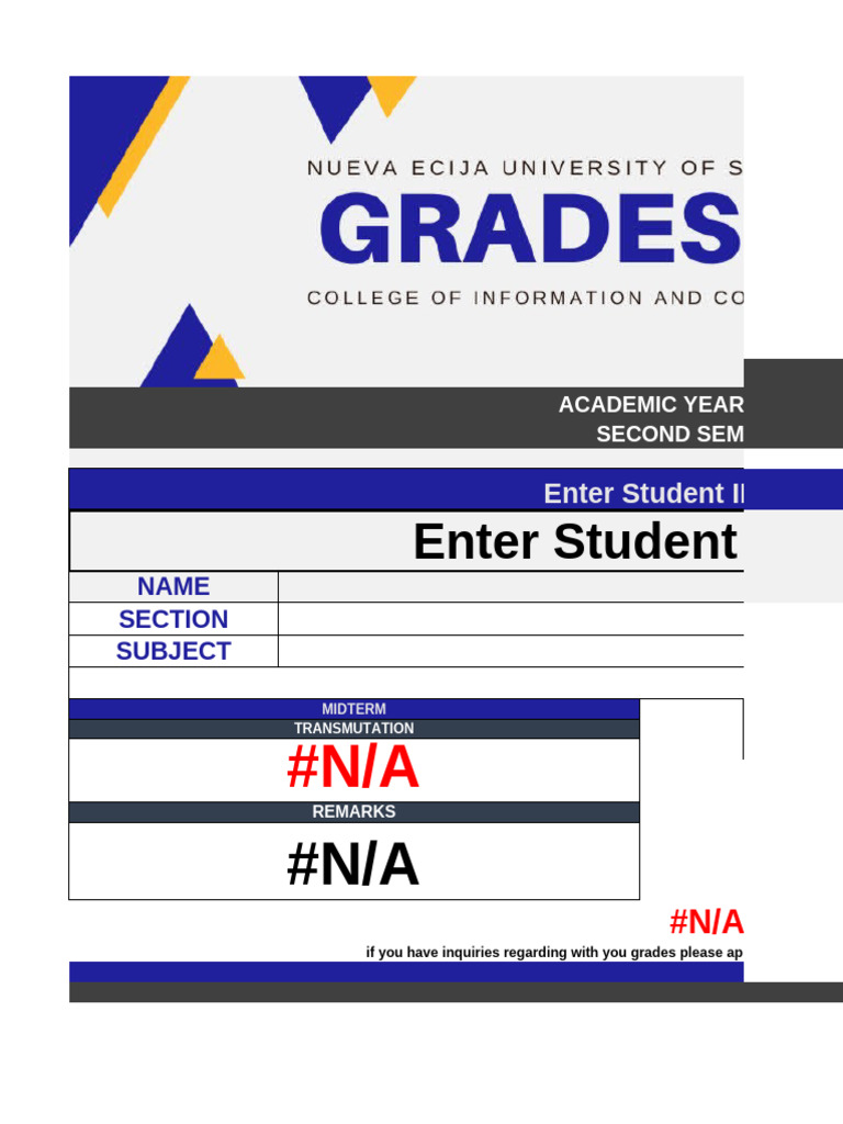 Grade Viewer 2ND Sem 3G | PDF
