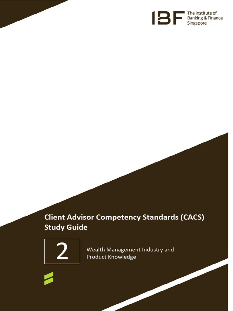 CACS Study Guide for Wealth Management | PDF | Investment Fund | Option ...