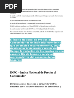 INPC - Índices y Factores - APTA CE | PDF | Economias