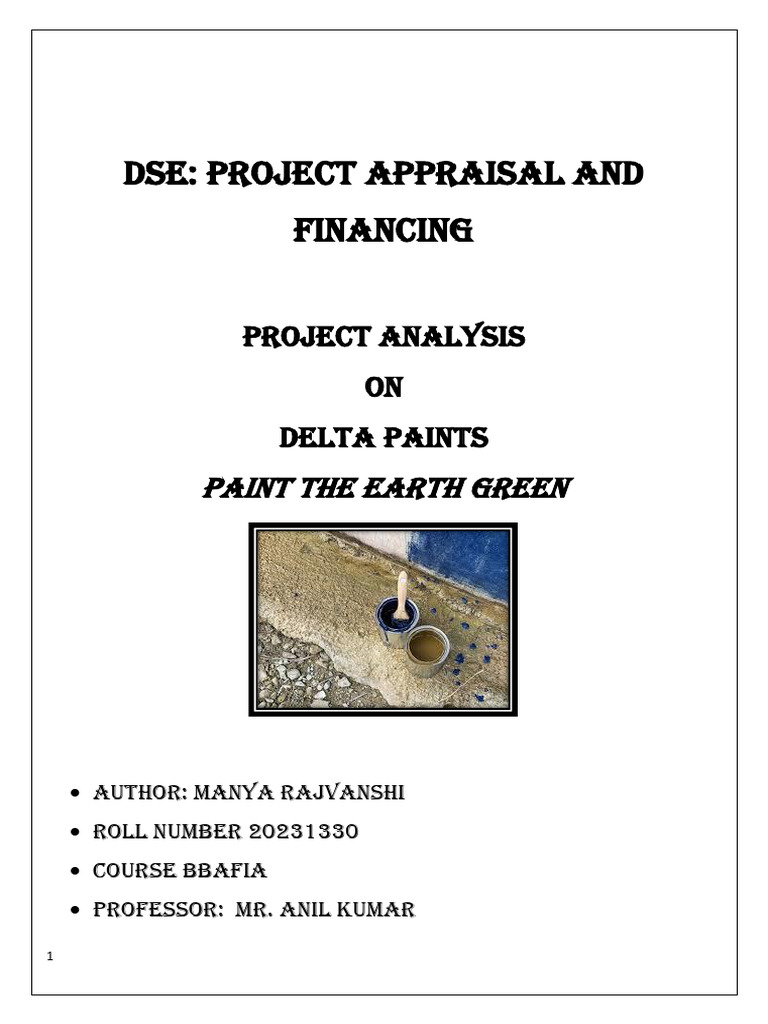 Delta Paints: Eco-Friendly Innovation | PDF | Carbon Sequestration ...