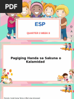 Esp Grade 3 Lesson Exemplar - Week 5 | PDF