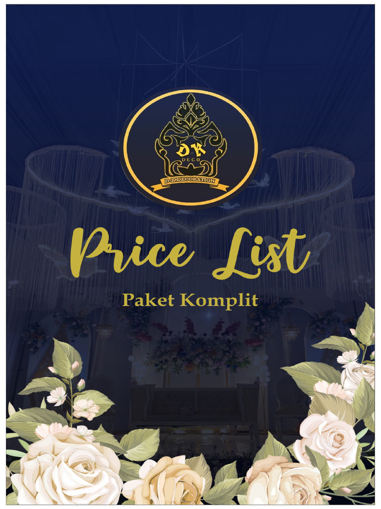 Price List Paket Komplit | PDF