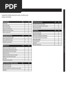 Daily Public Area Cleaning Checklist | PDF | Disinfectant