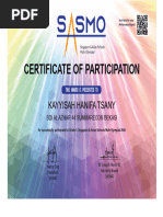 SASMO Sample Paper and Syllabus 1 | PDF | Mathematics | Statistics