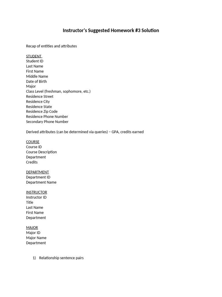 Homework3 Instructor Solution | PDF | Relational Database | Computer Programming