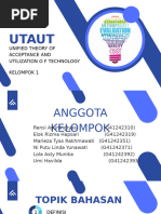 Teori UTAUT: Dasar dan Pengaruhnya | PDF | Karier & Perkembangan | Komputer