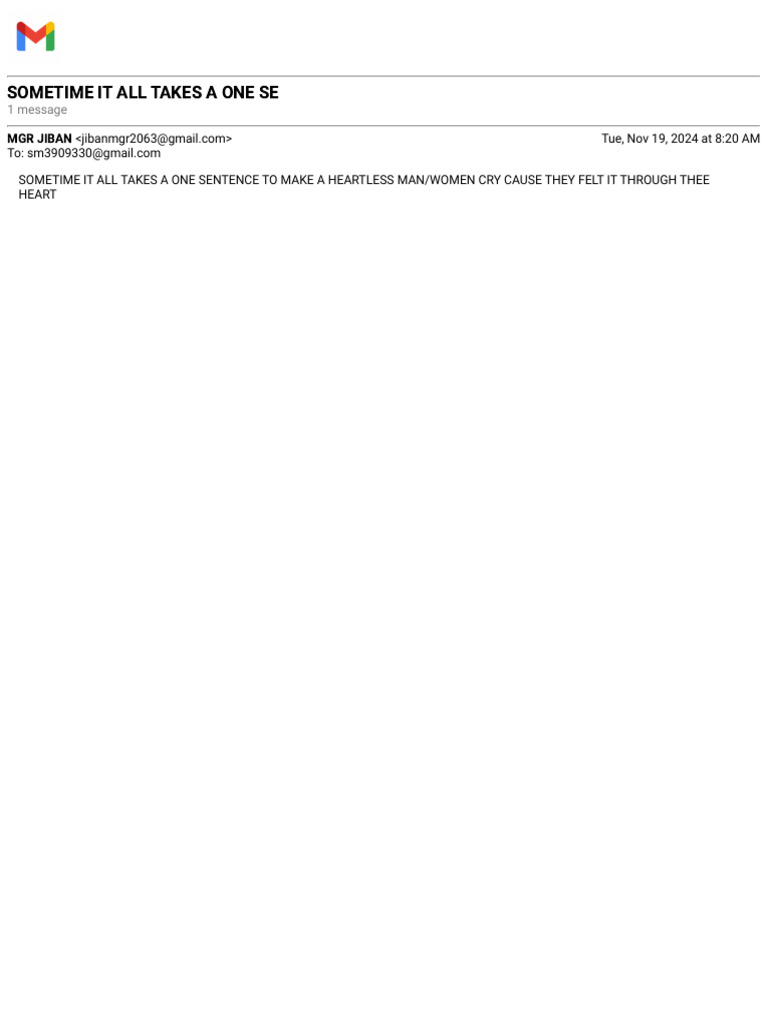 Sometime It All Takes | PDF