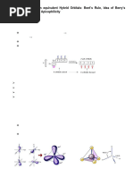 VSEPR Hybridization Table | PDF