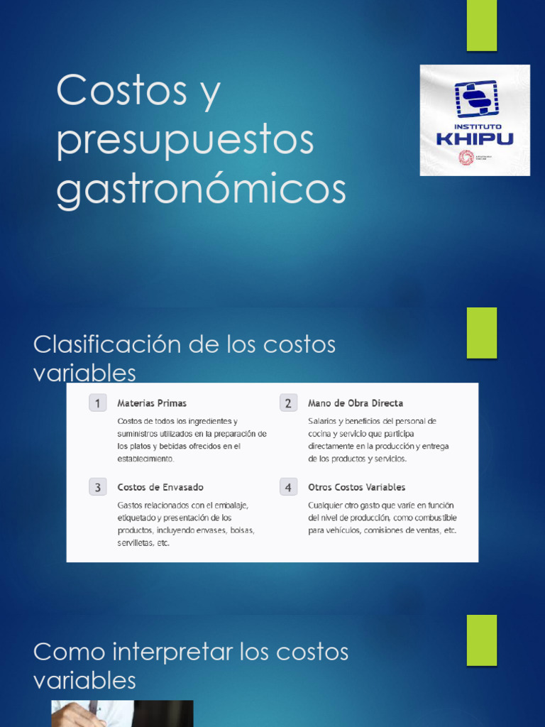 Recurso S05 - Costos Variables | PDF