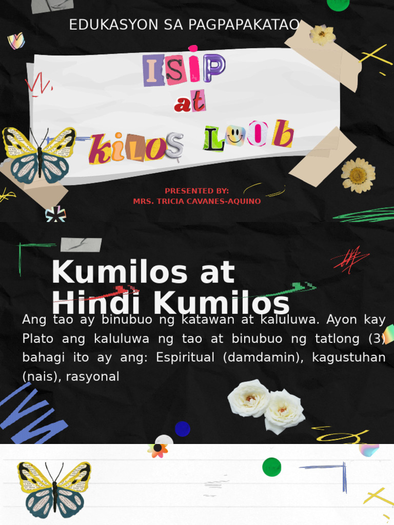 Esp 10 Quarter 2 Module 1: Isip at Kilos-Loob | PDF