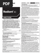 Tenacity Herbicide Label 2020 | PDF | Surface Runoff | Legal Liability