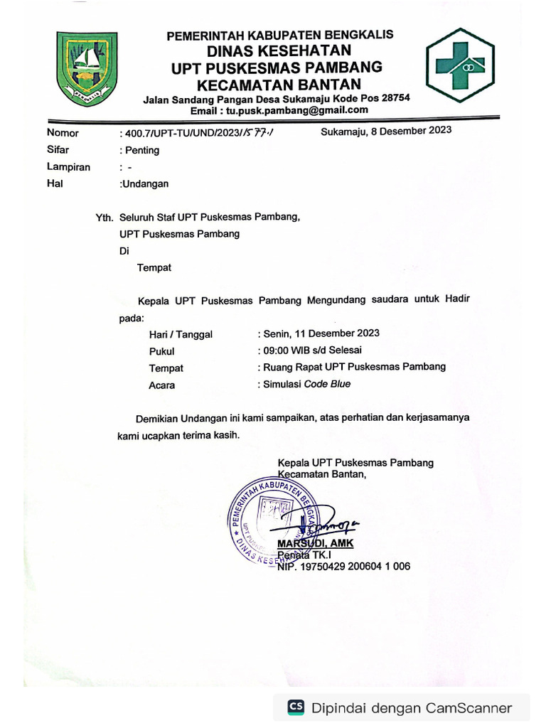 Simulasi Code Blue | PDF