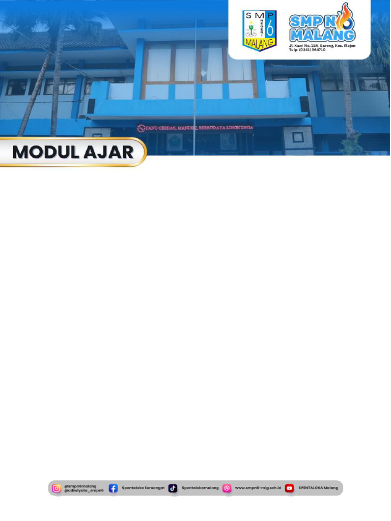 Modul Ajar Berdiferensiasi - Problem Based Learning Materi Perbandingan | PDF