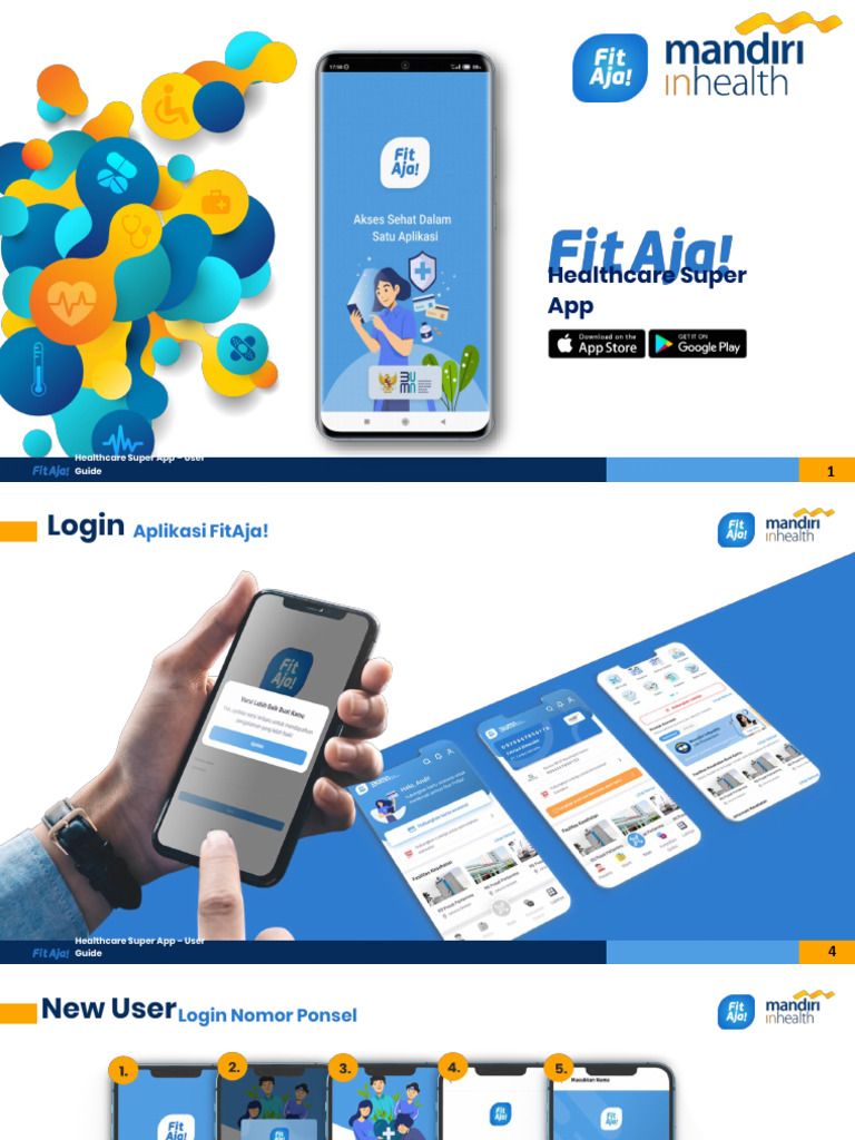 Panduan Penggunaan Aplikasi FitAja! | PDF