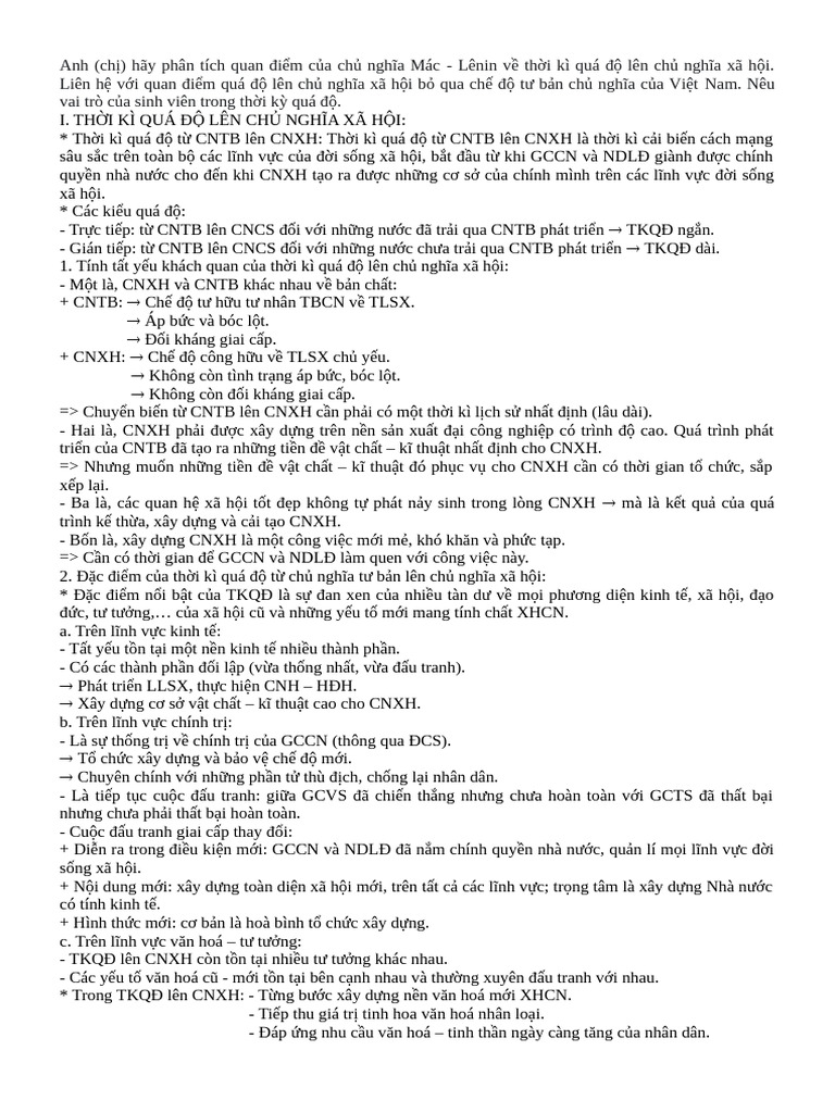 Gi A Kì CNXHKH | PDF