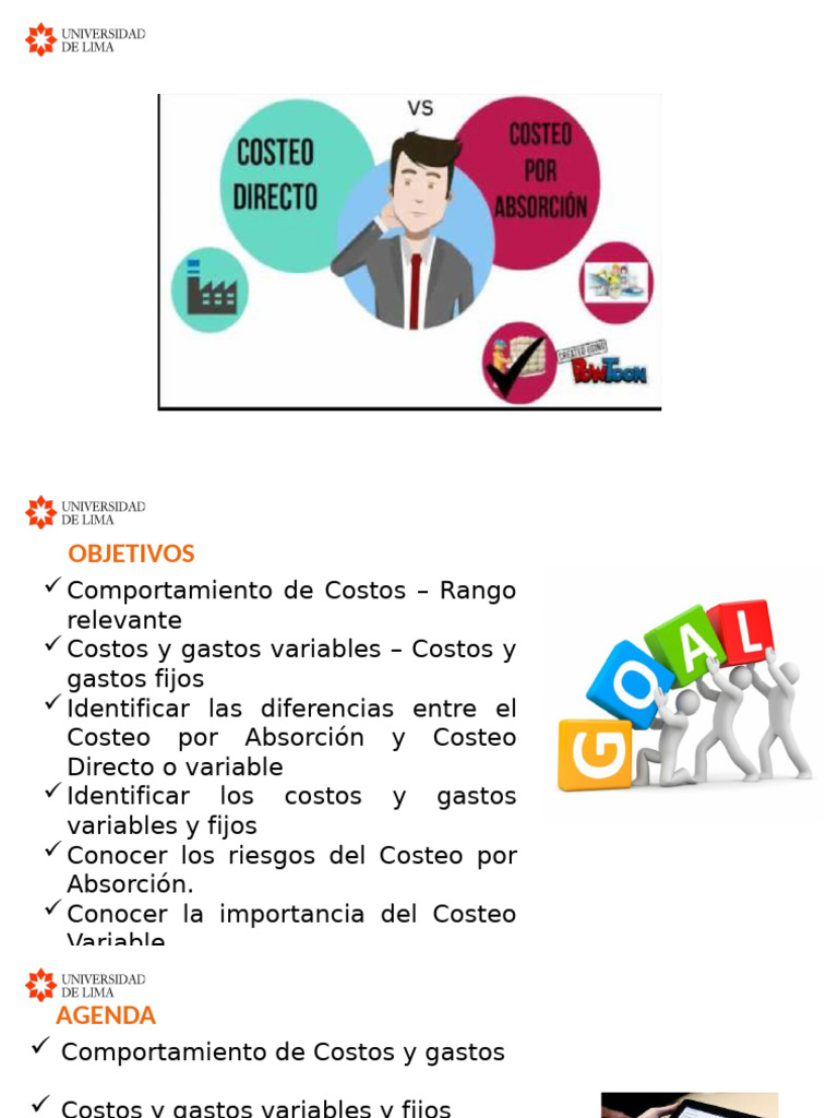 07 Costeo Variable y Costeo Por Absorcion | PDF | Depreciación | Economias