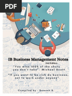 Introduction to Business Management Notes | PDF | Entrepreneurship ...