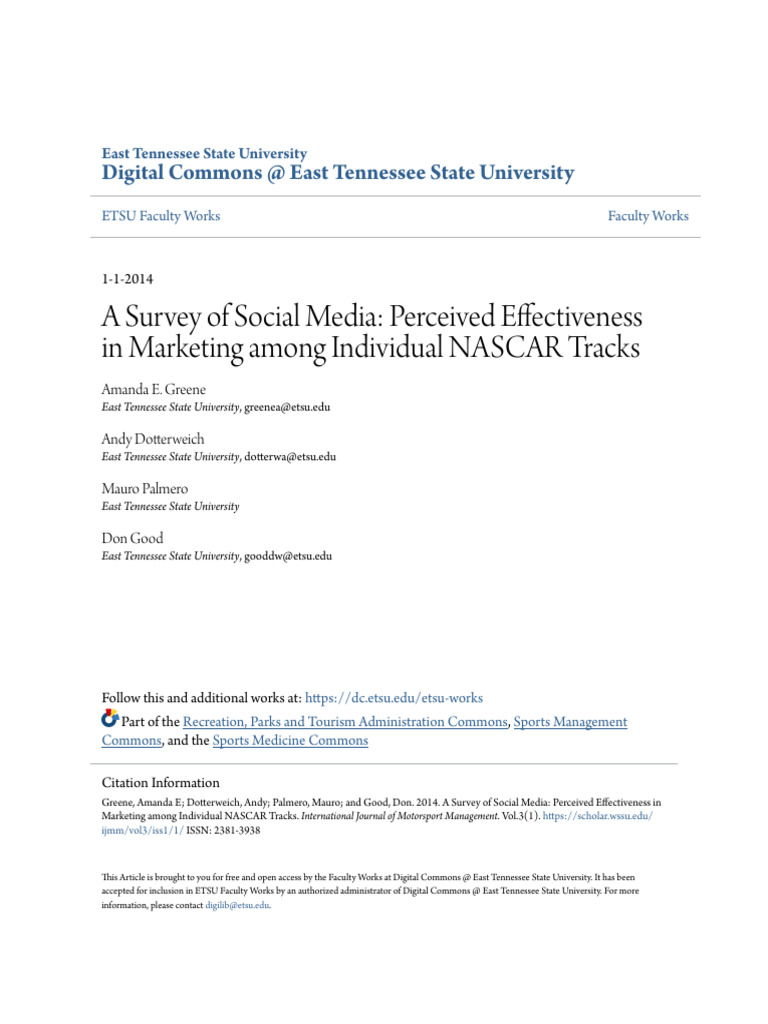 A Survey of Social Media Perceived Effec | PDF | Social Media | Popular ...