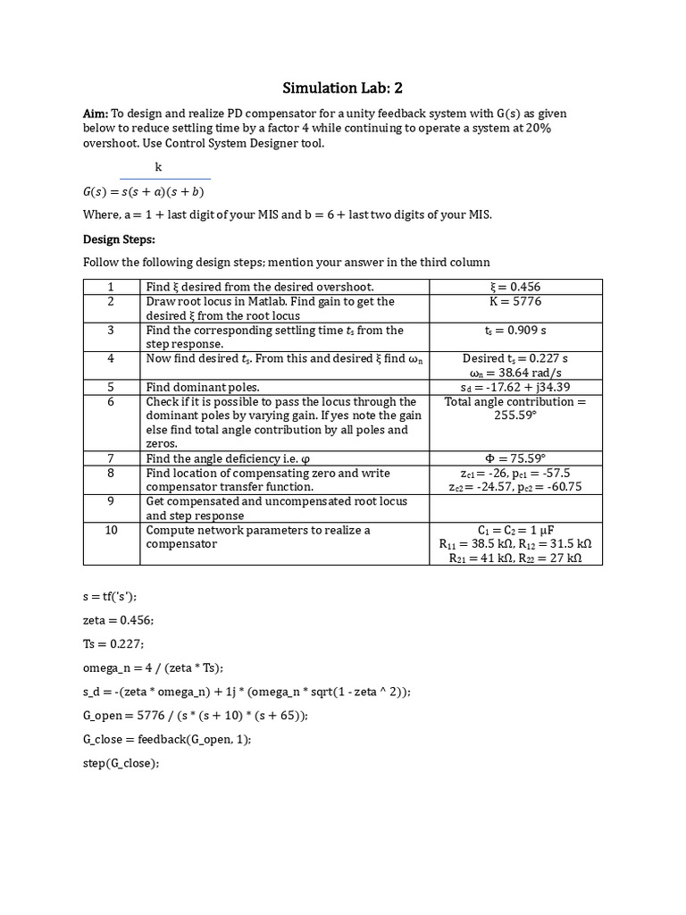 Expt 2 | PDF | Mathematical Physics | Algorithms Expt 2 | PDF | Mathematical Physics | Algorithms