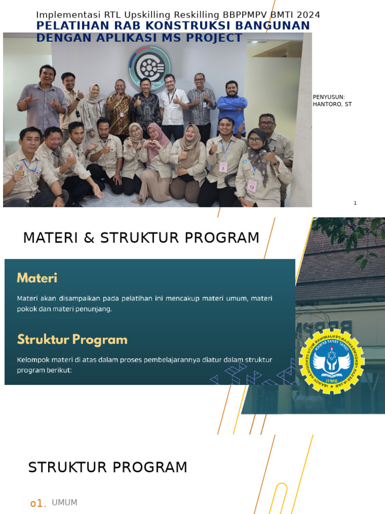 Implementasi RTL Upskilling Reskilling BBPPMPV BMTI 2024 | PDF | Seni