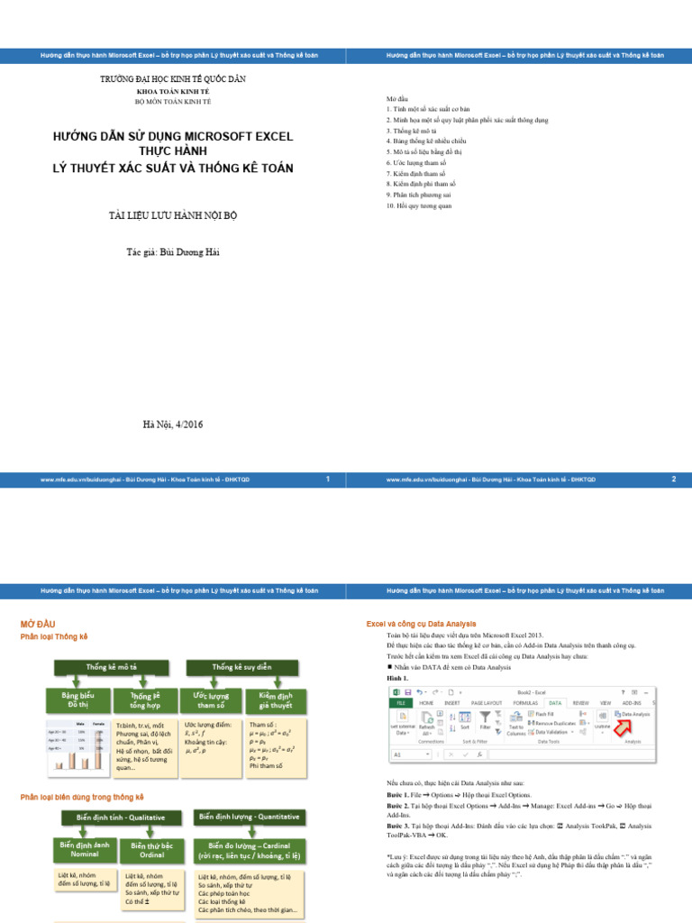 HD Excel XSTK 160430 1 | PDF