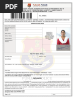 Passport Police Verification Form | PDF | Identity Document | Applications Of Cryptography