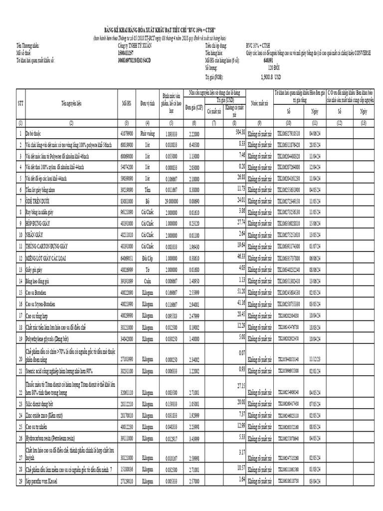 Bang Ke Ai y 539 | PDF