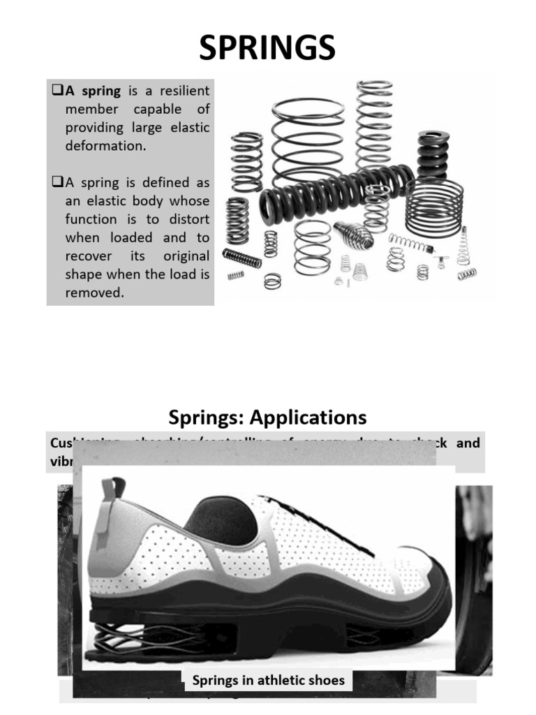 Lecture 15 Helical Springs 01 | PDF | Stress (Mechanics) | Helix