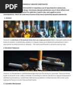 List of Prohibited Drugs | PDF | Heroin | Cocaine