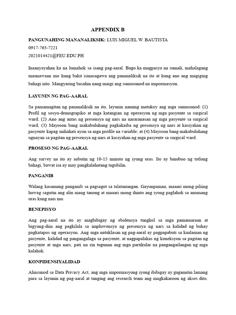 Tagalog Appendix B | PDF