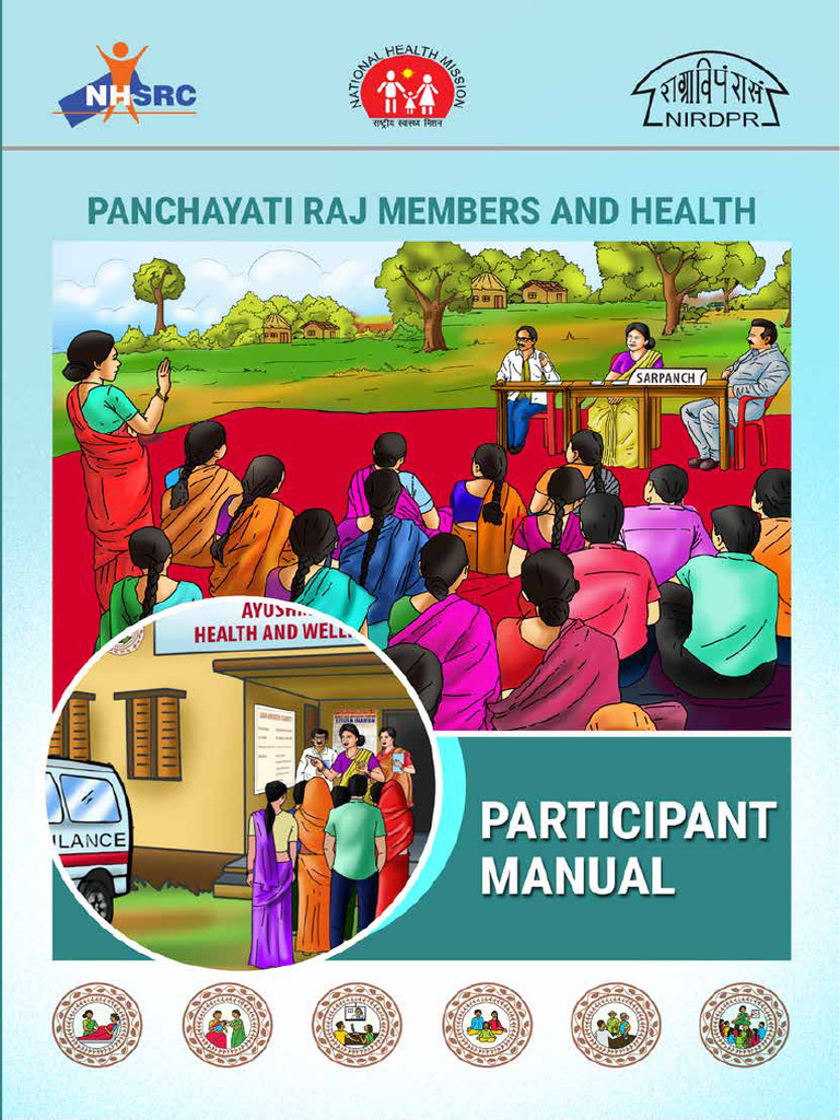 Panchayati Raj Members and Health Participant Manual | PDF | Health Care