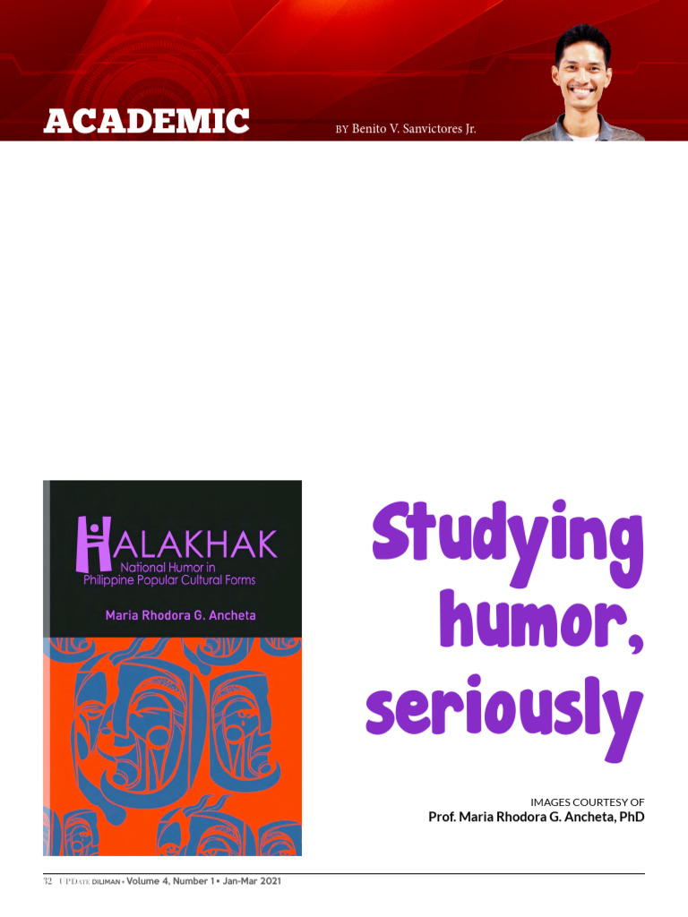 UPDate Vol4 Num1 9 Studying Humor Seriously | PDF | Humour | Laughter