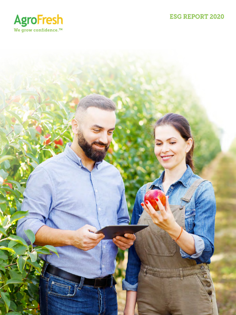 Agrofresh ESGReport 2020 | PDF | Sustainability | Recycling