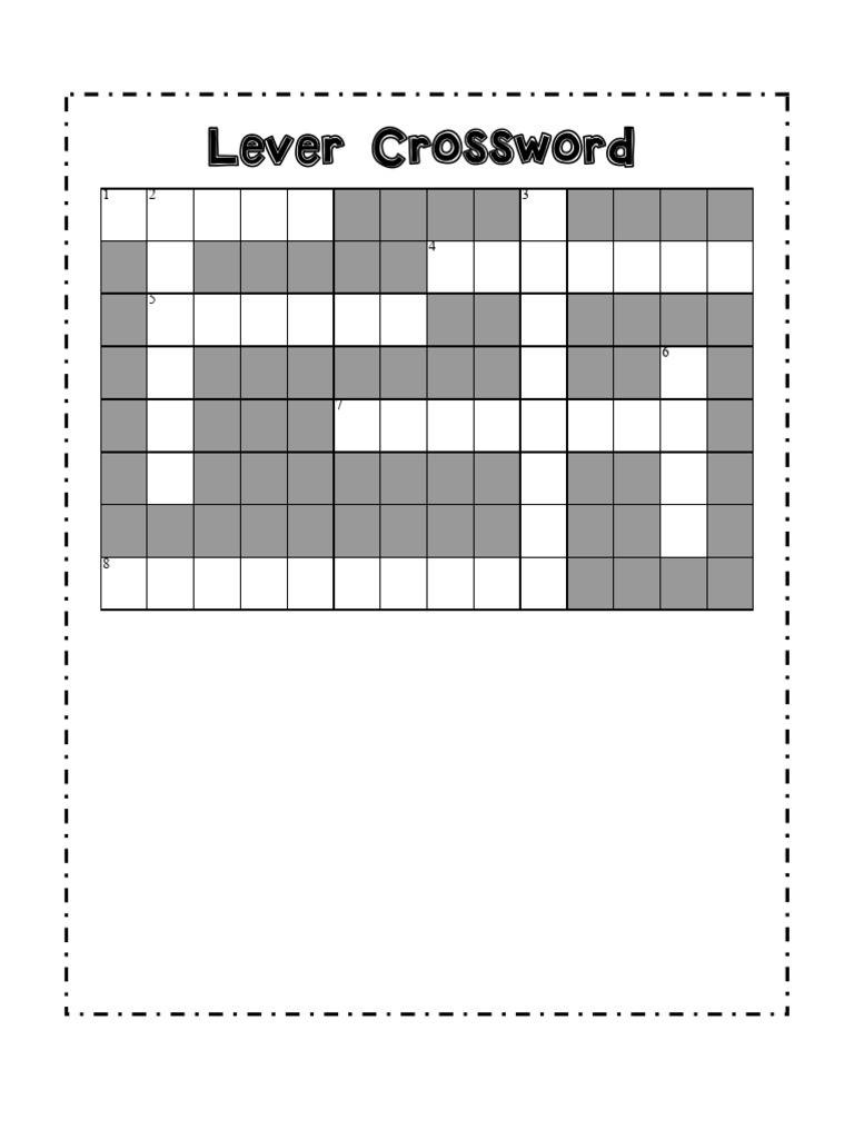 Lever Worksheet 18 | PDF