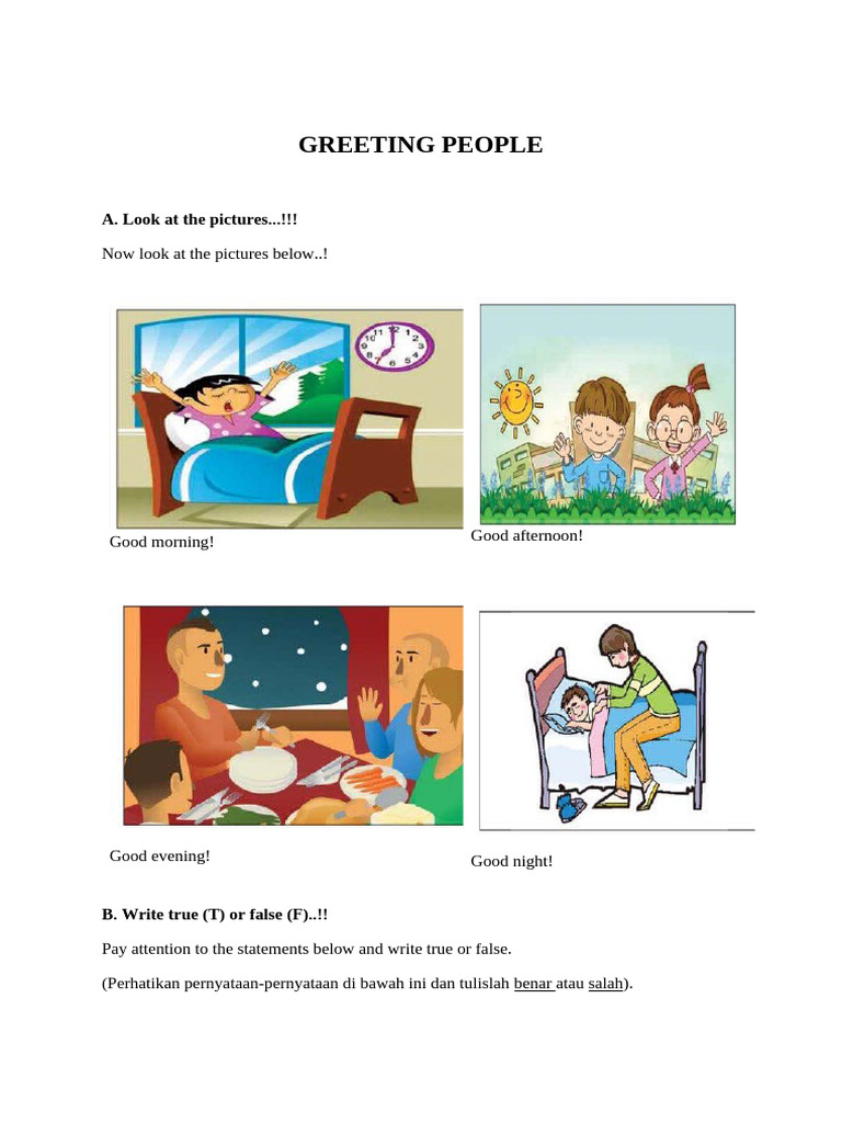 Greeting People, MISSS GRACE | PDF | Language Arts & Discipline | Art